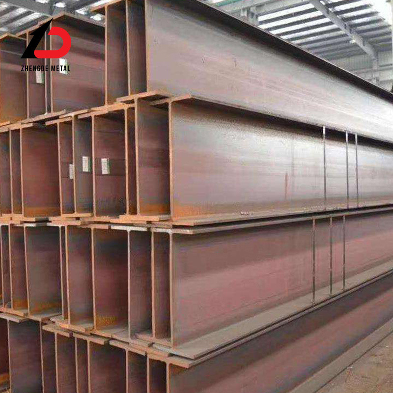 Bazck Carbon Steel H Beam 100mm H Beam มาตรฐาน ASTM สําหรับอาคารพาณิชย์